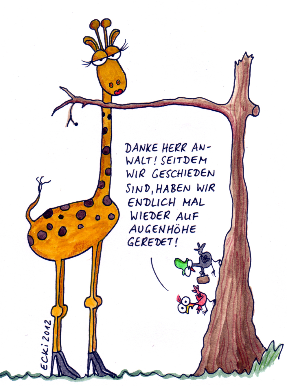Ecki-Cartoon - Alltag